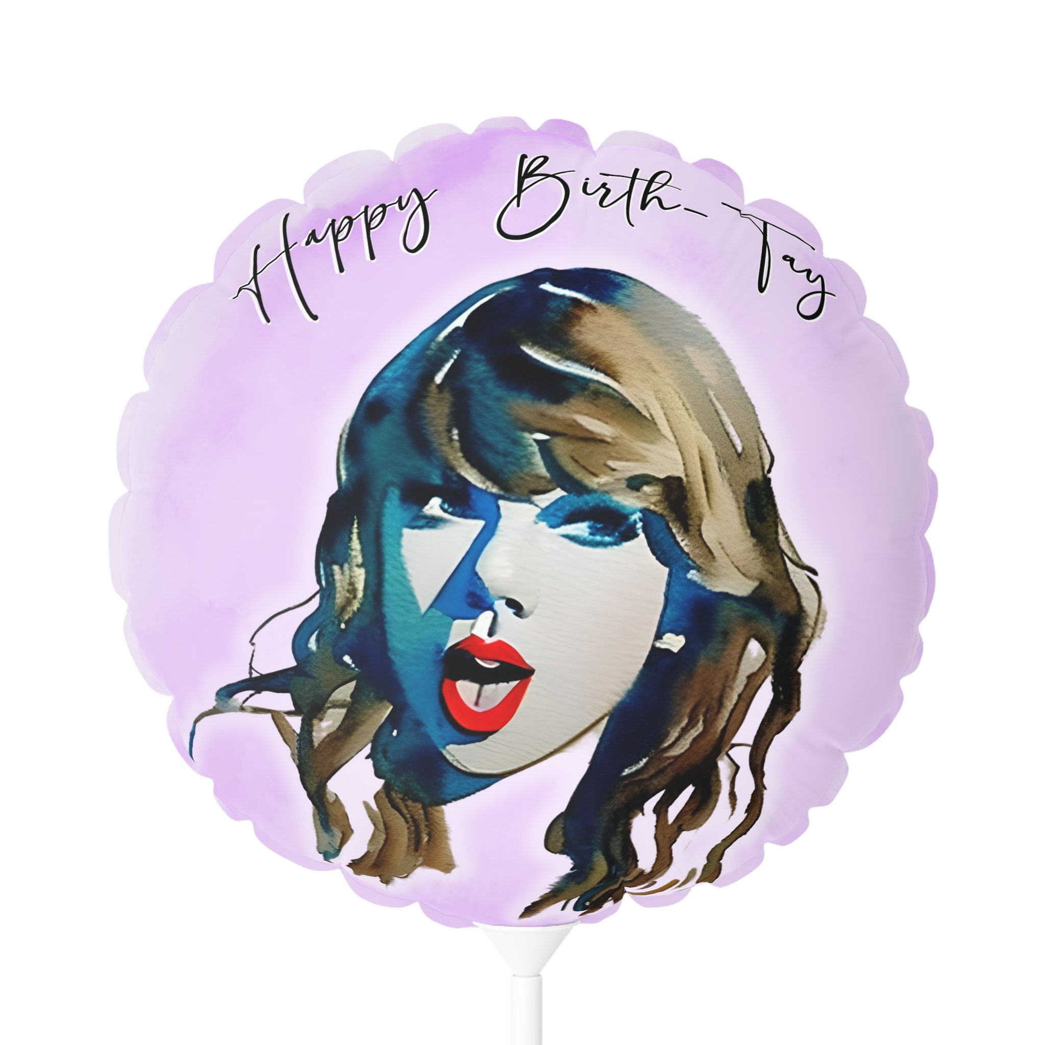 Taylor Swift Inspired Balloon round and Heart-shaped, 11 Taylor Swift ...