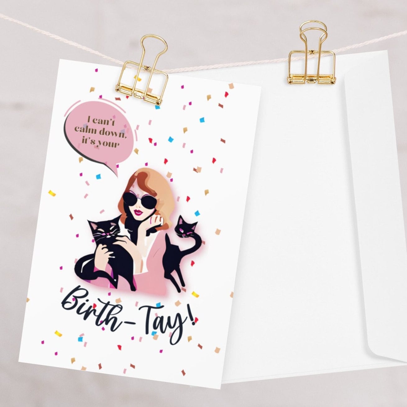 Taylor Swift Birthday Card taylor Swift Greeting Card for Swift Fans - Etsy