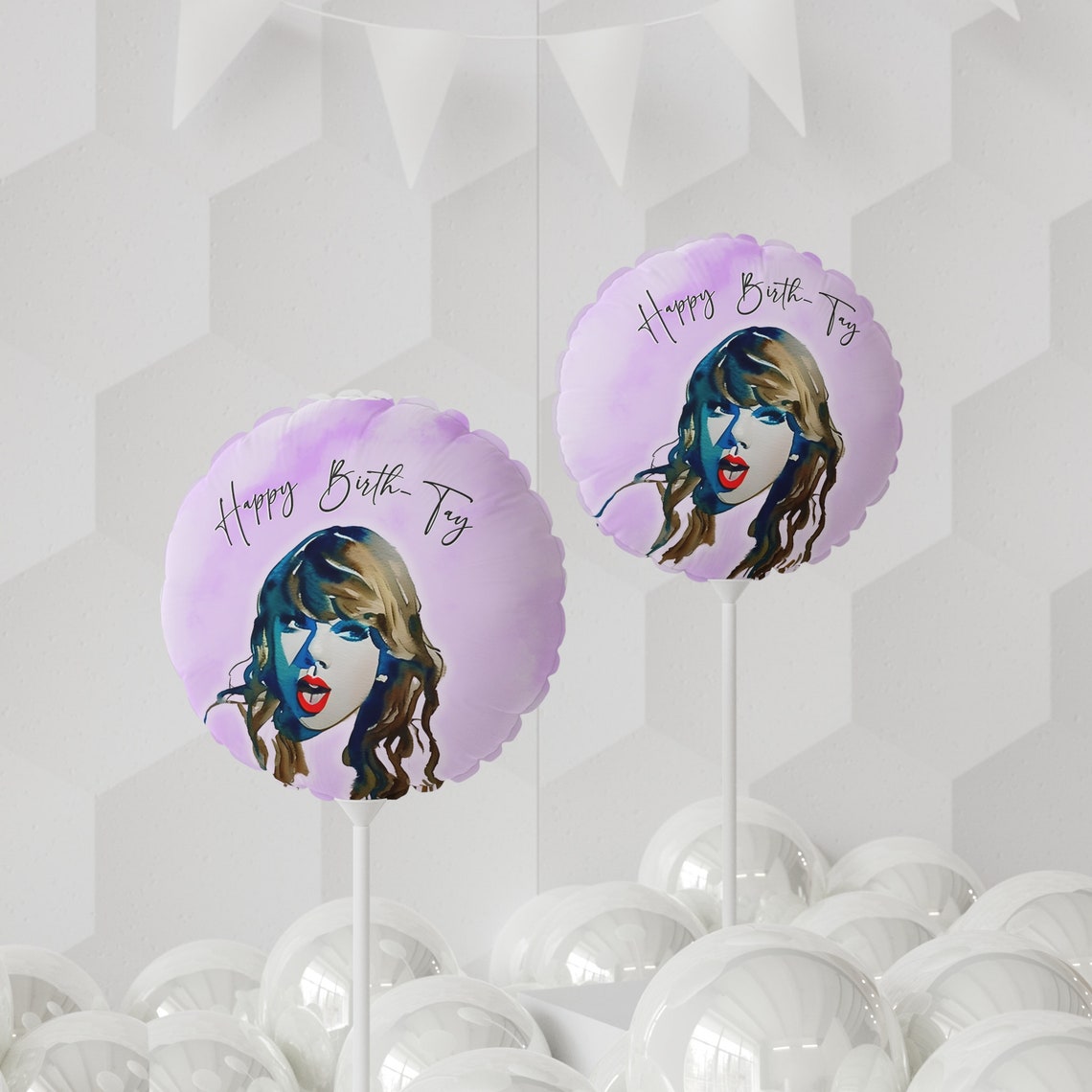 Taylor Swift Inspired Balloon round and Heart-shaped, 11 Taylor Swift ...