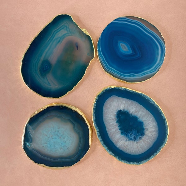 Agate Coasters - Etsy