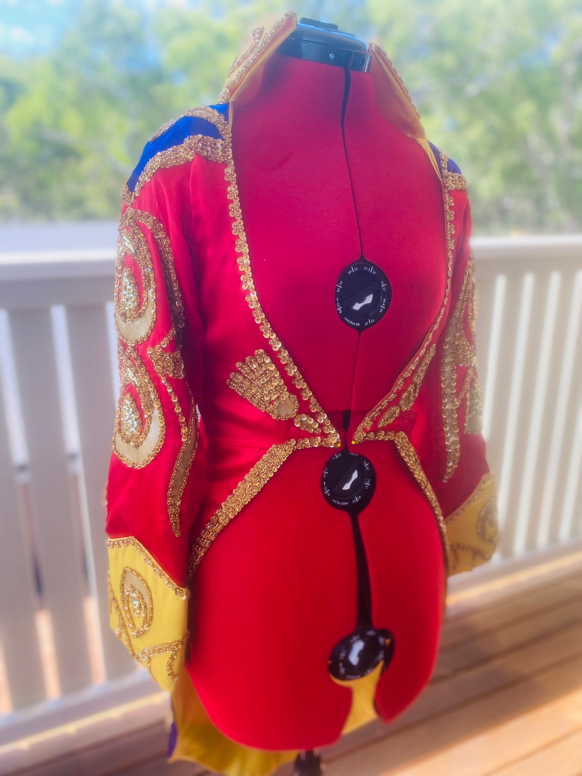 Sequin Royal Circus Jackets: Dance Team Costume Set - Etsy