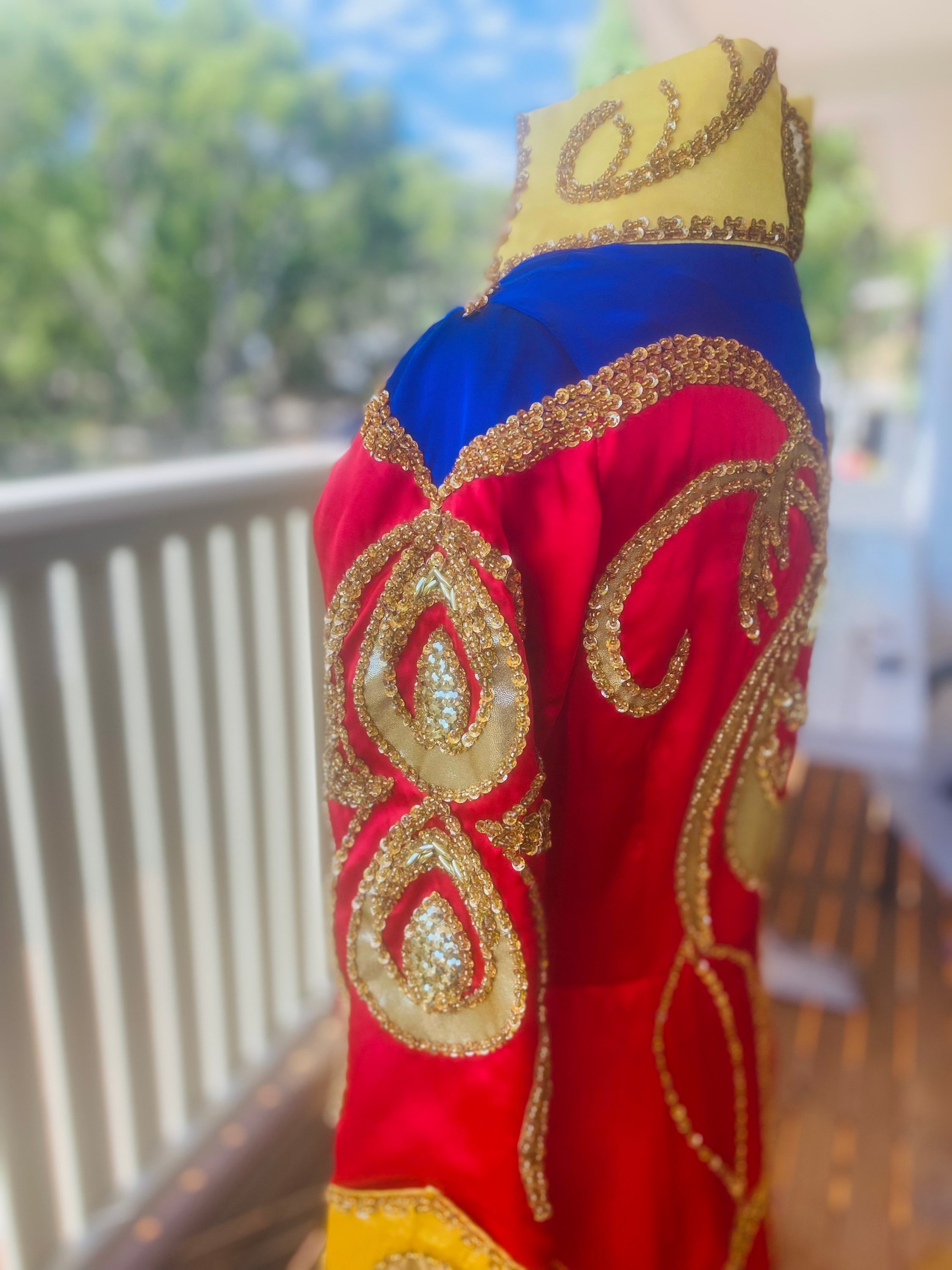 Ringmaster Fully Sequinned Jacket, Circus Cape, Ringmaster Costume ...