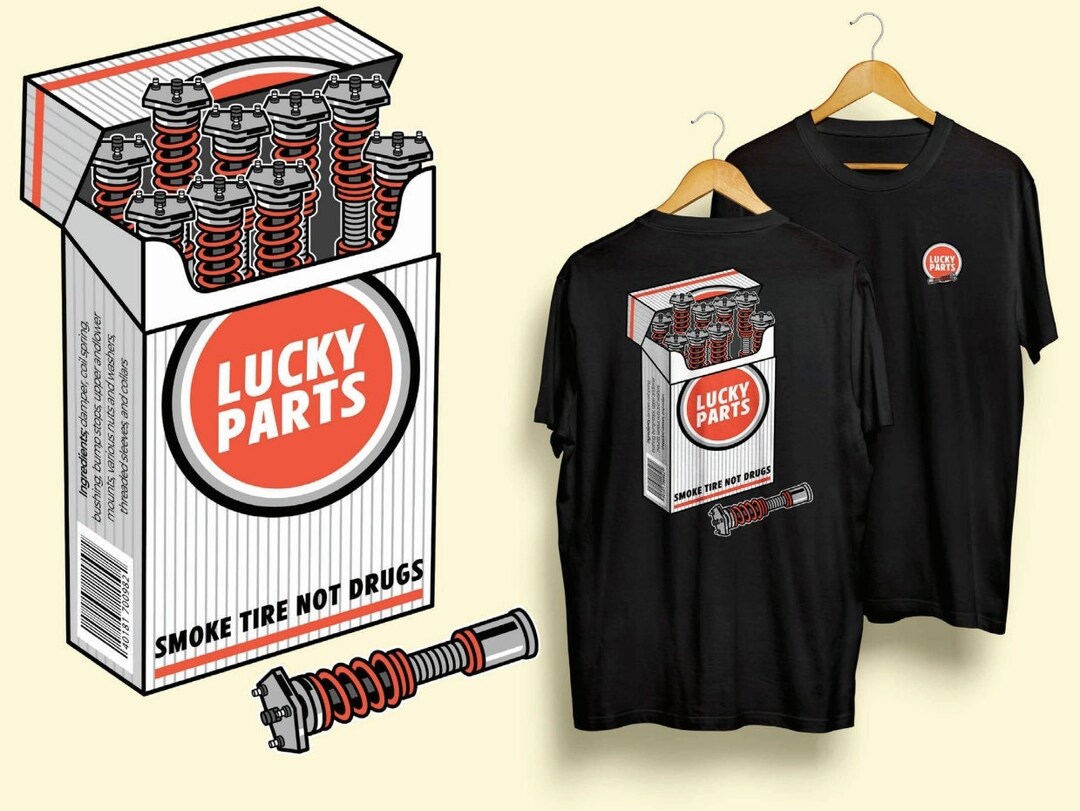 Lucky Parts T-shirt - Etsy
