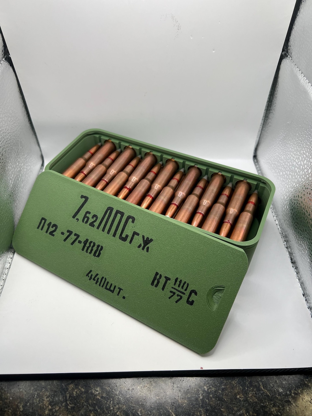 7.62x54r 45rnd Spam Can Style Ammo Storage Box - Etsy