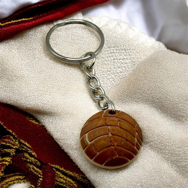 Pan Dulce Concha Keychains - Etsy