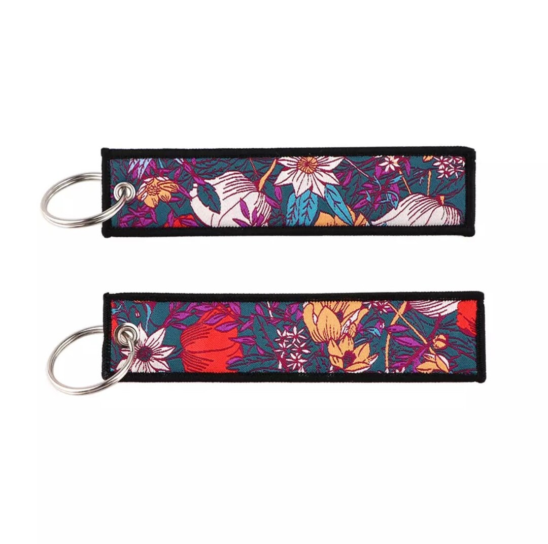 Floral Jet Tags - Etsy