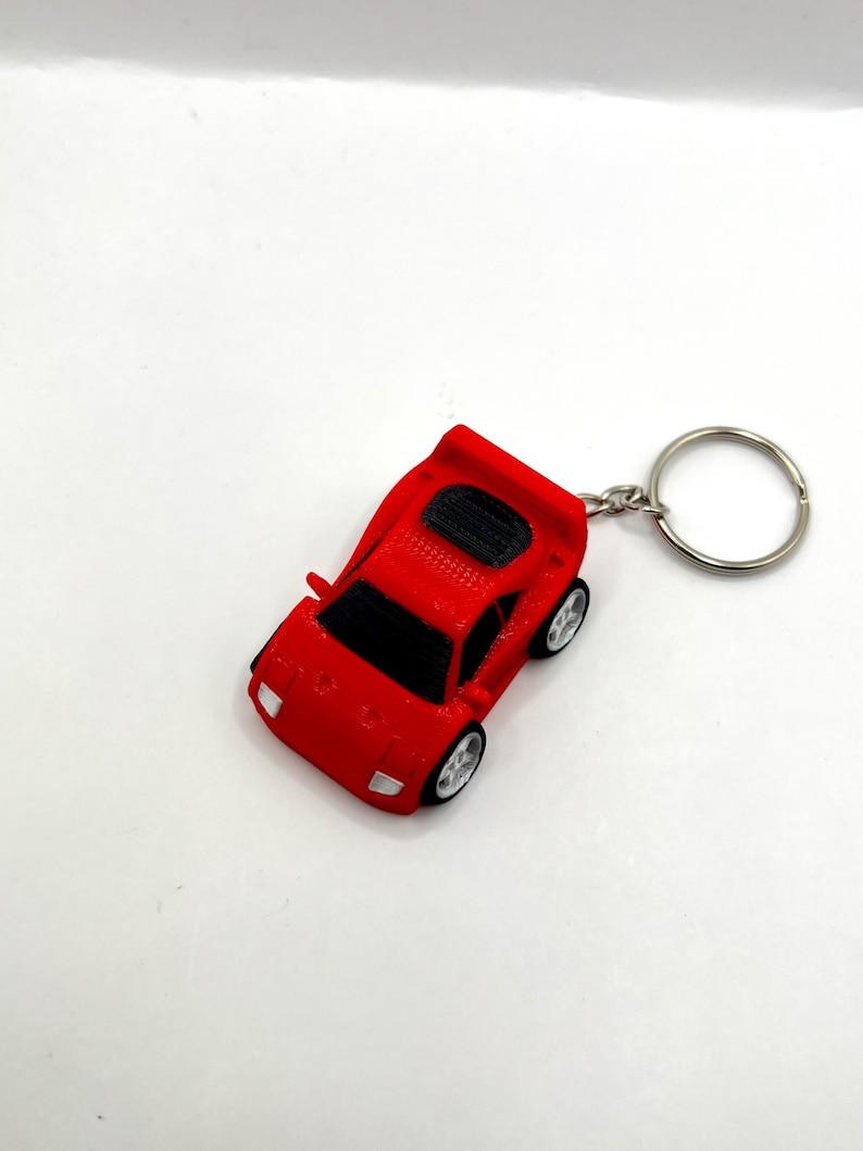 Ferrari F40 Keychain | Supercar Keyring | Automotive Enthusiast Gift ...