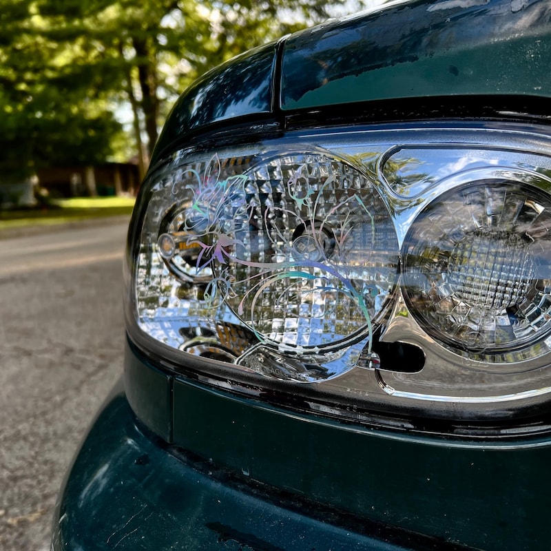 Headlight Tail Light Decal - Etsy