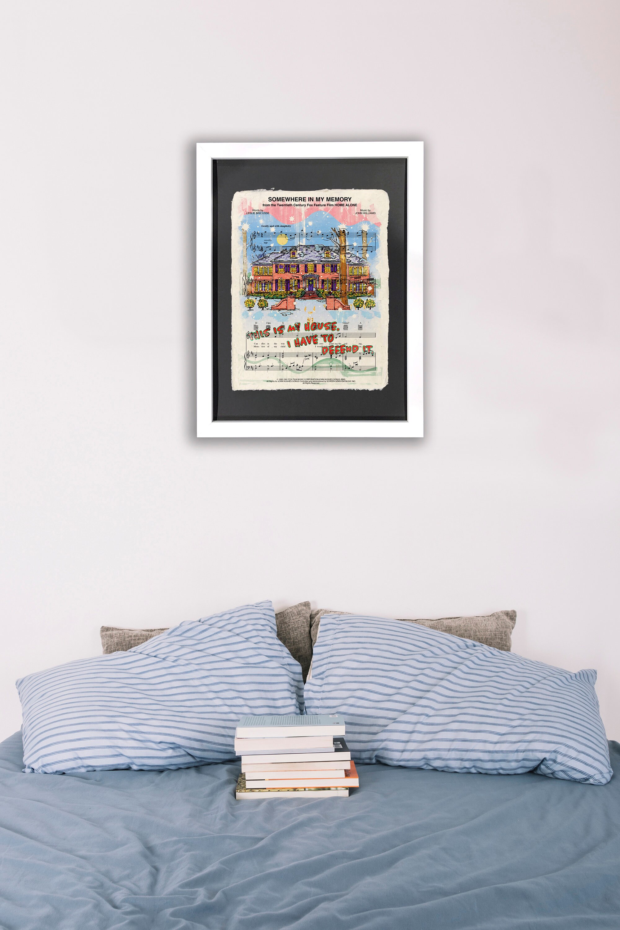 This is My House Art Print Framed Wall Art Movie Quote Art Home Alone ...