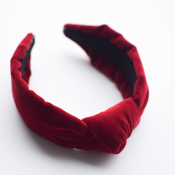 Red Headband - Etsy