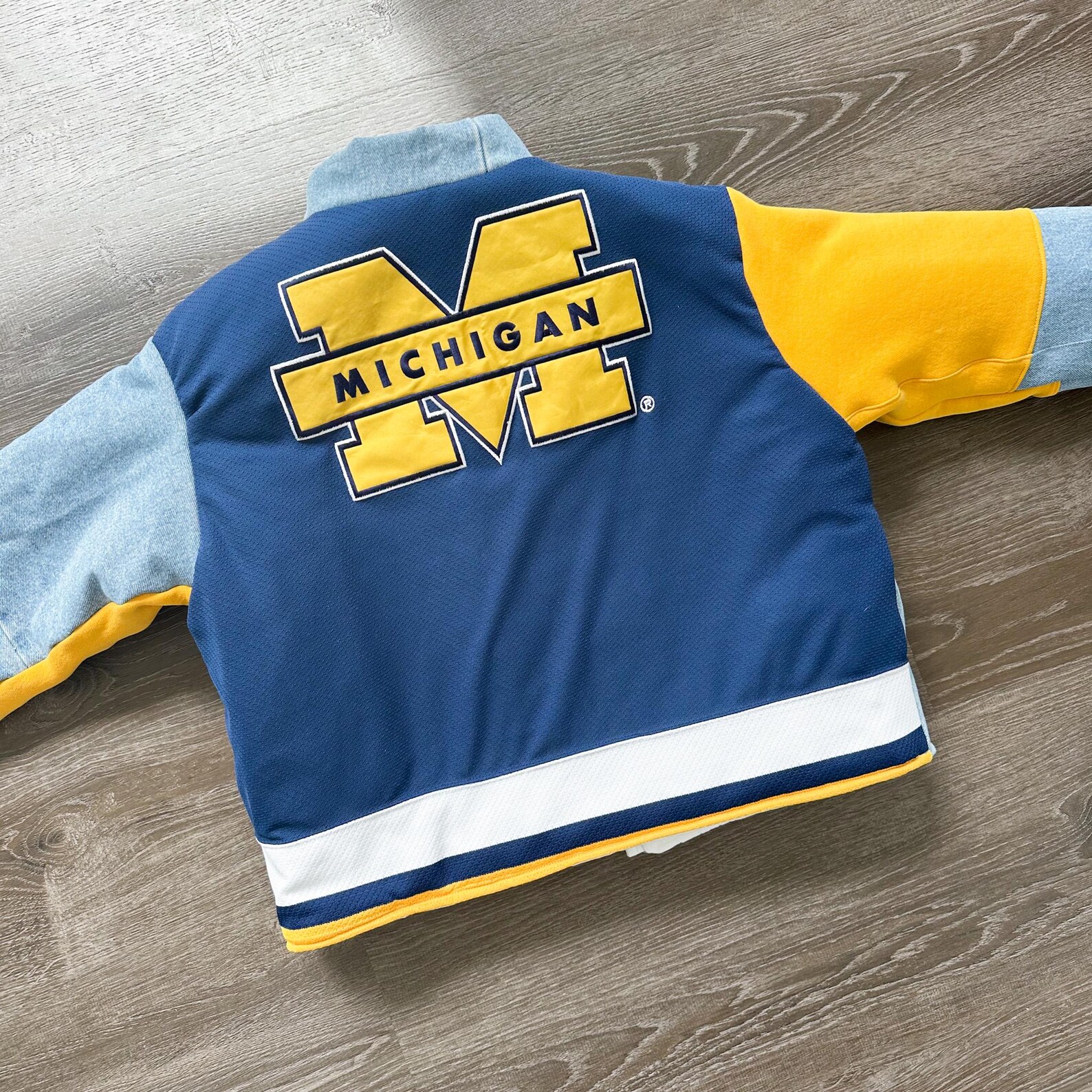 Custom Upcycled Sports Puffer Vest: Handmade One-of-a-kind - Etsy