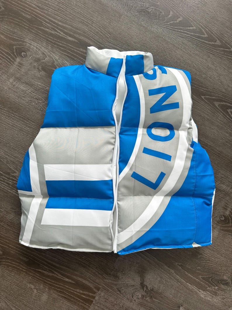 Custom Upcycled Sports Puffer Vest: Handmade From Your Jerseys, Tshirts ...