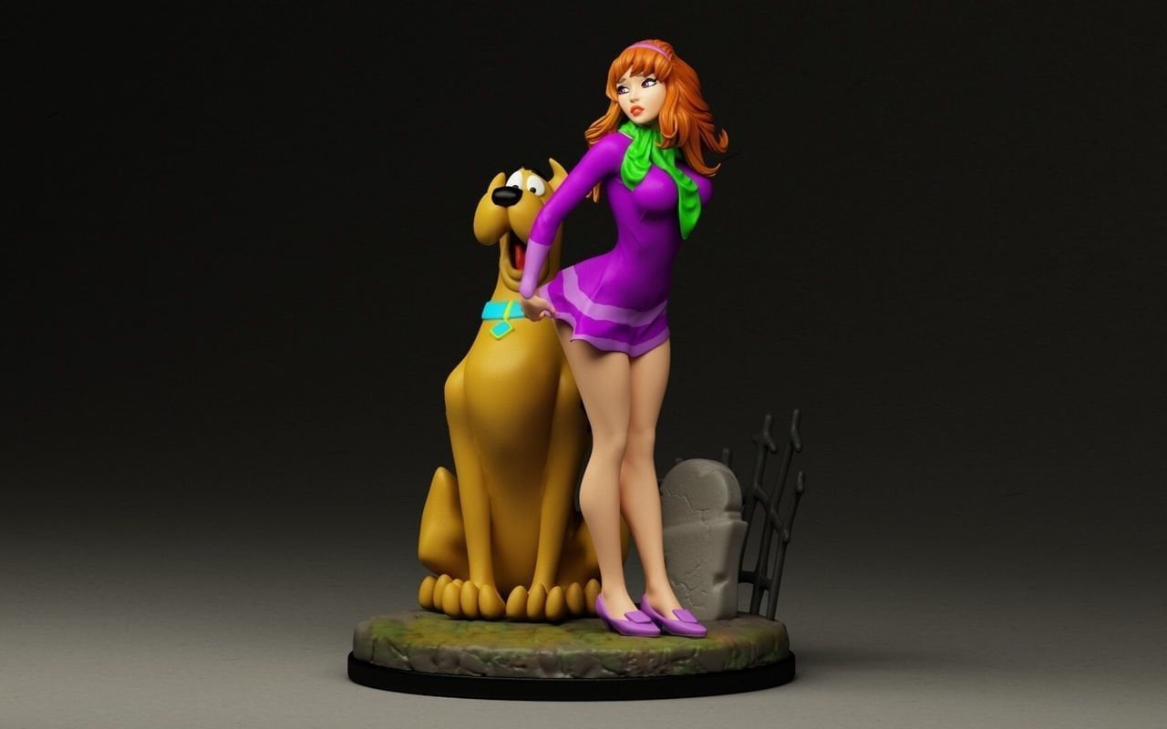 Sexy Daphne and Scooby-Doo STL 3D Print Digital Download Drive | Etsy ... Sexy Daphne and Scooby-Doo STL 3D Print Digital Download Drive | Etsy ...