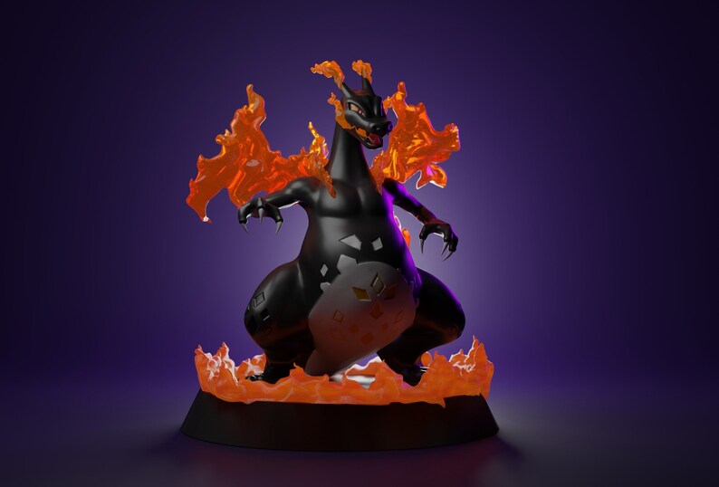 Charizard Pokemon Gigantimax Gmax STL 3D Print Digital | Etsy Ireland Charizard Pokemon Gigantimax Gmax STL 3D Print Digital | Etsy Ireland