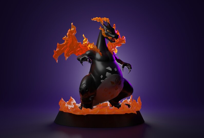 Charizard Pokemon Gigantimax Gmax STL 3D Print Digital | Etsy Ireland Charizard Pokemon Gigantimax Gmax STL 3D Print Digital | Etsy Ireland