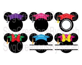 Minnie Graduation Png - Etsy