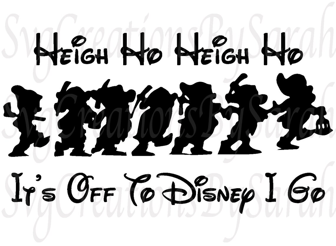Digital Download Dwarfs Svg Png and Dxf | Etsy
