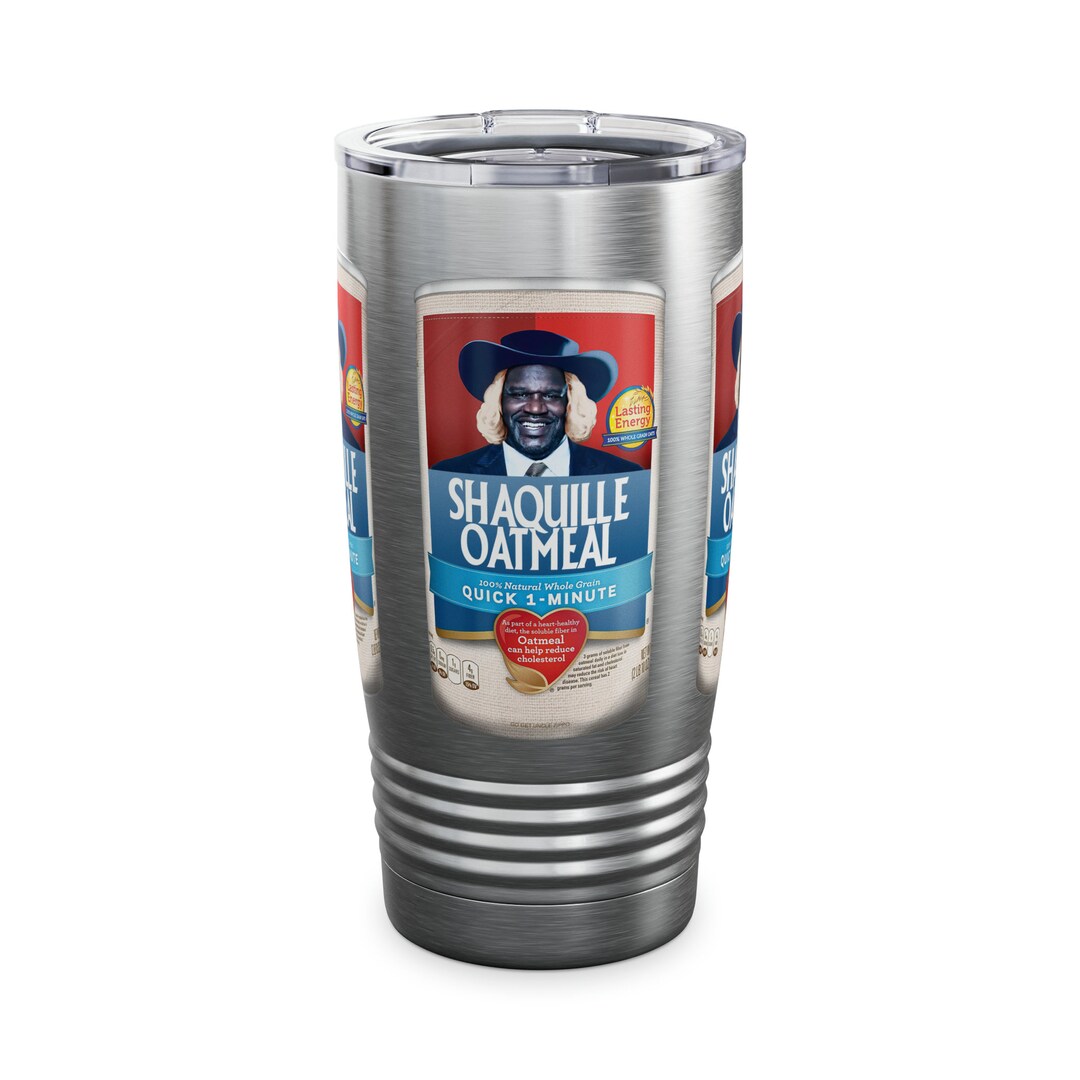 Shaq Oatmeal Ringneck Tumbler, 20oz - Etsy