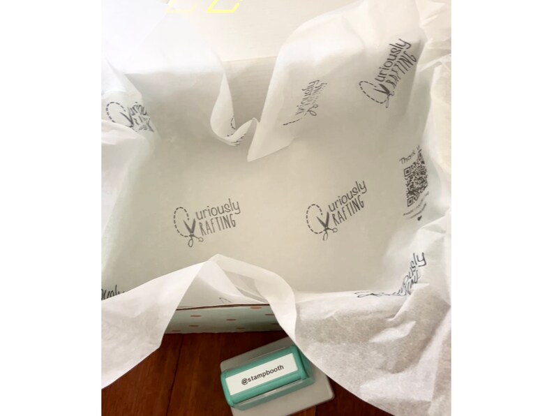 Large Logo Stamp Custom Packaging Stamp Custom Stamper Logo - Etsy