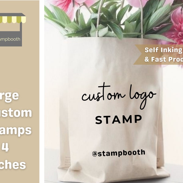 Large Custom Stamp - Etsy