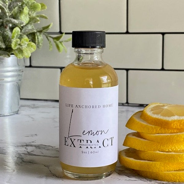 Lemon Extract - Etsy