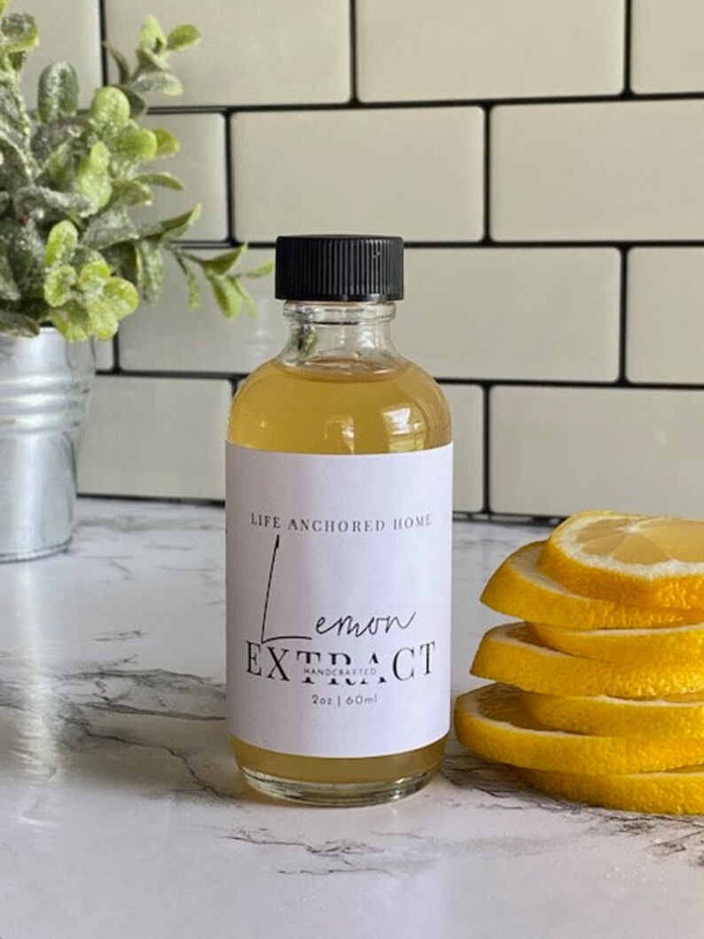 Handcrafted Lemon Extract - Etsy