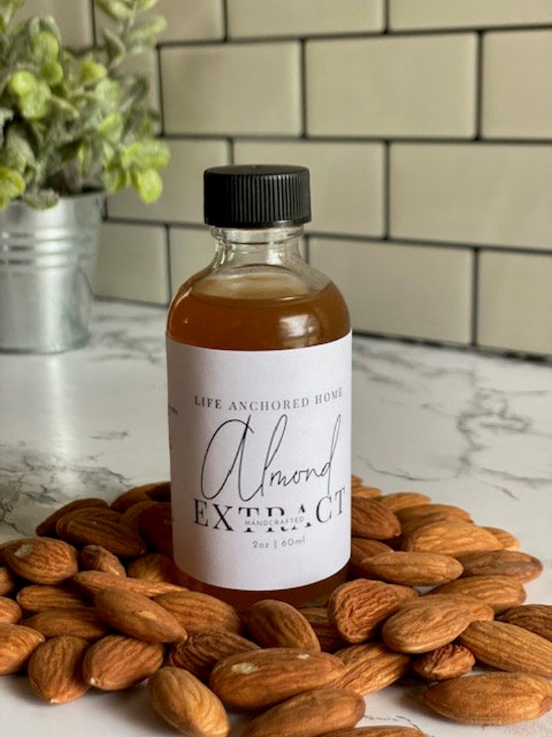 Handcrafted Almond Extract - Etsy
