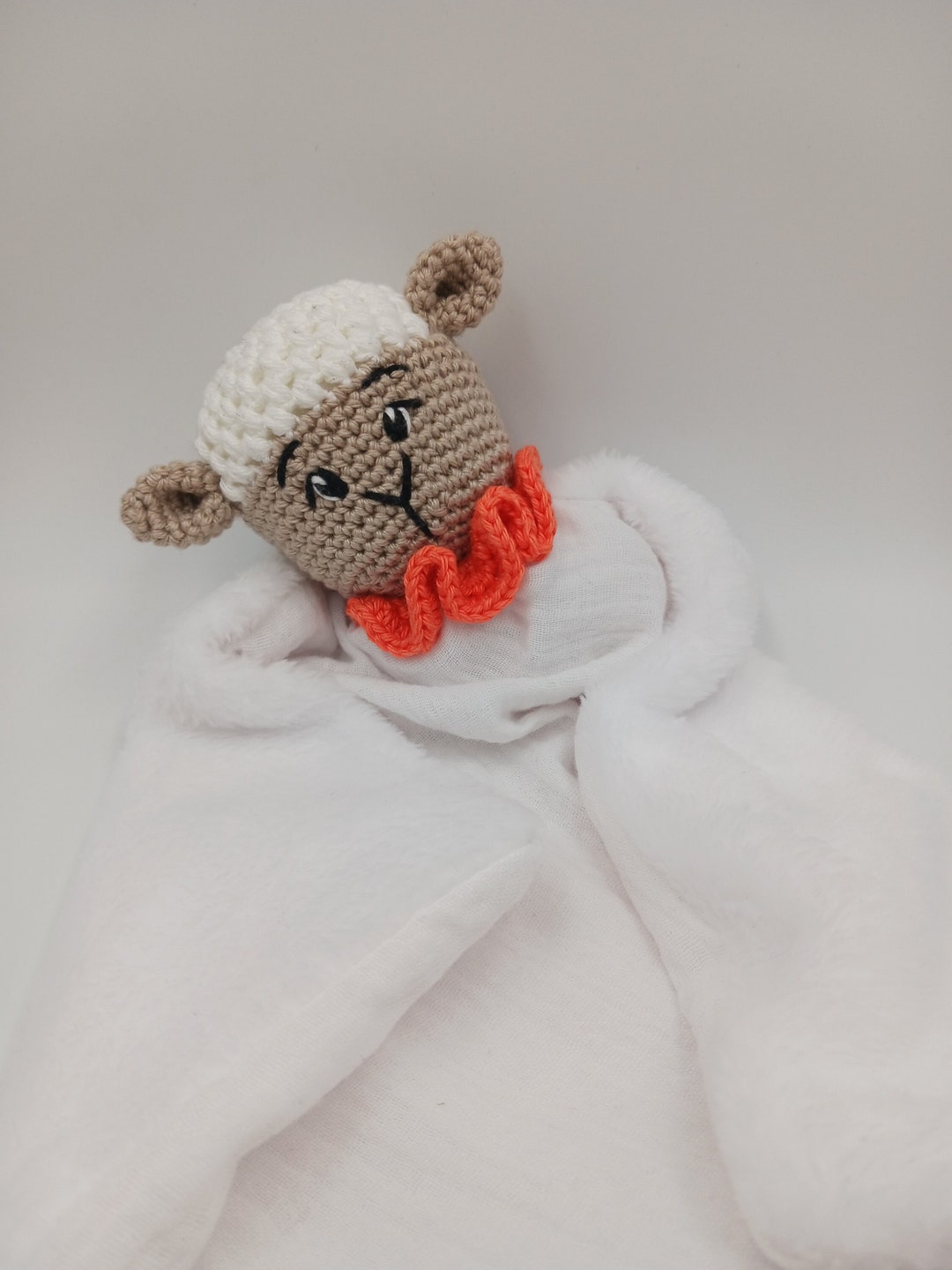 Flat Sheep Comforter in Crochet and Very Soft Fabrics for - Etsy