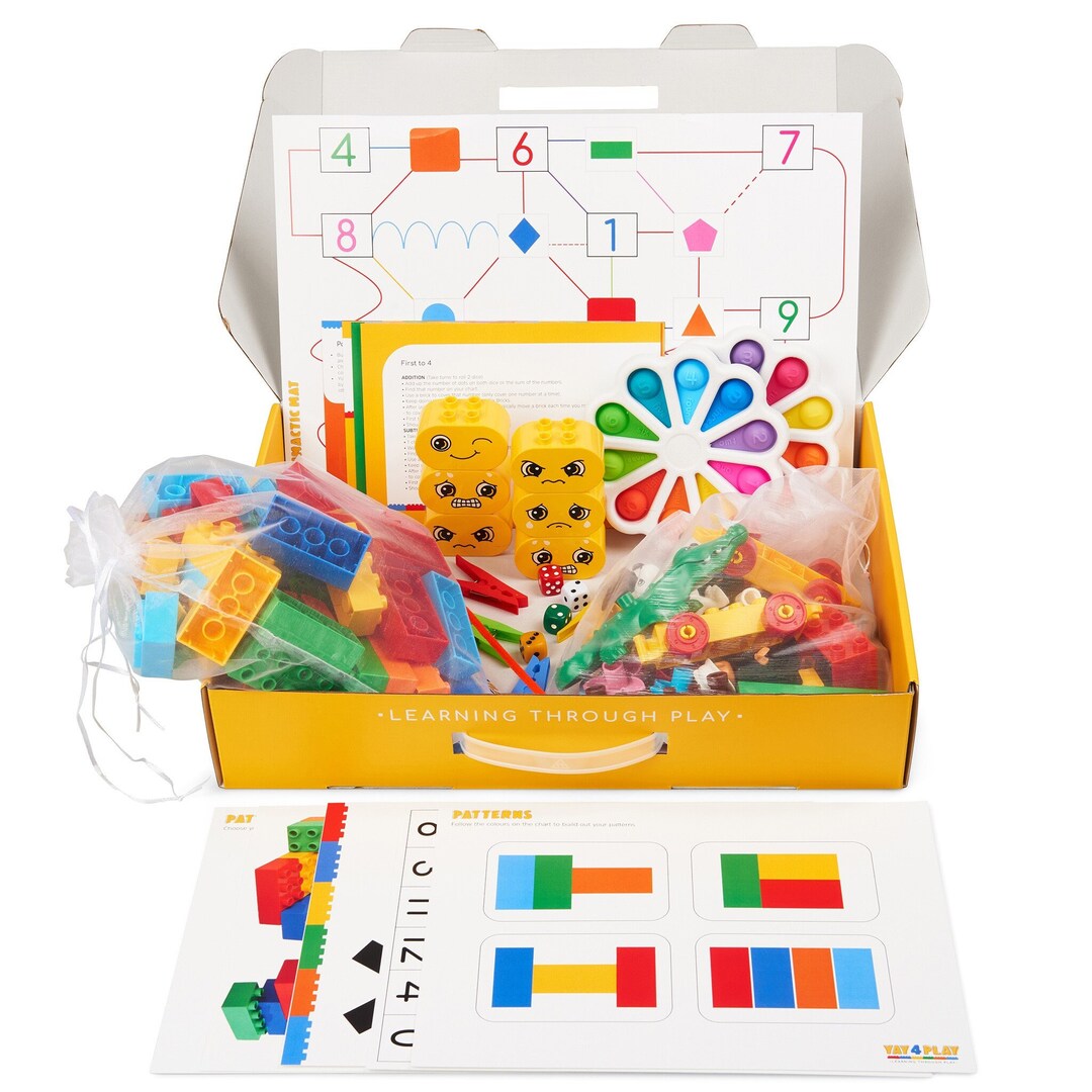 Ultimate Educational Kit for 3456 Year Olds Number and - Etsy Australia