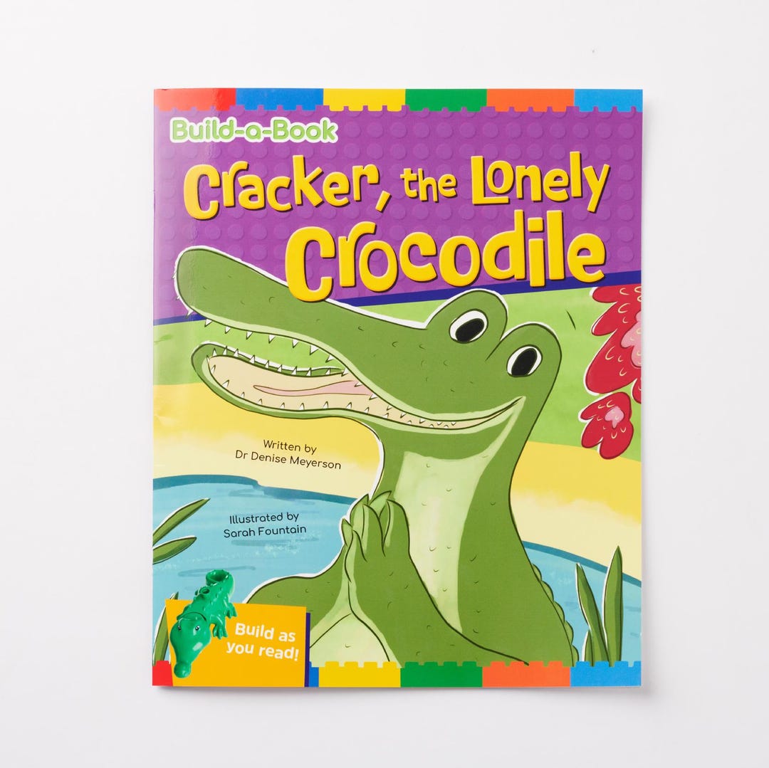 Cracker, the Lonely Crocodile, Children's Storybook, Build as You Read ...