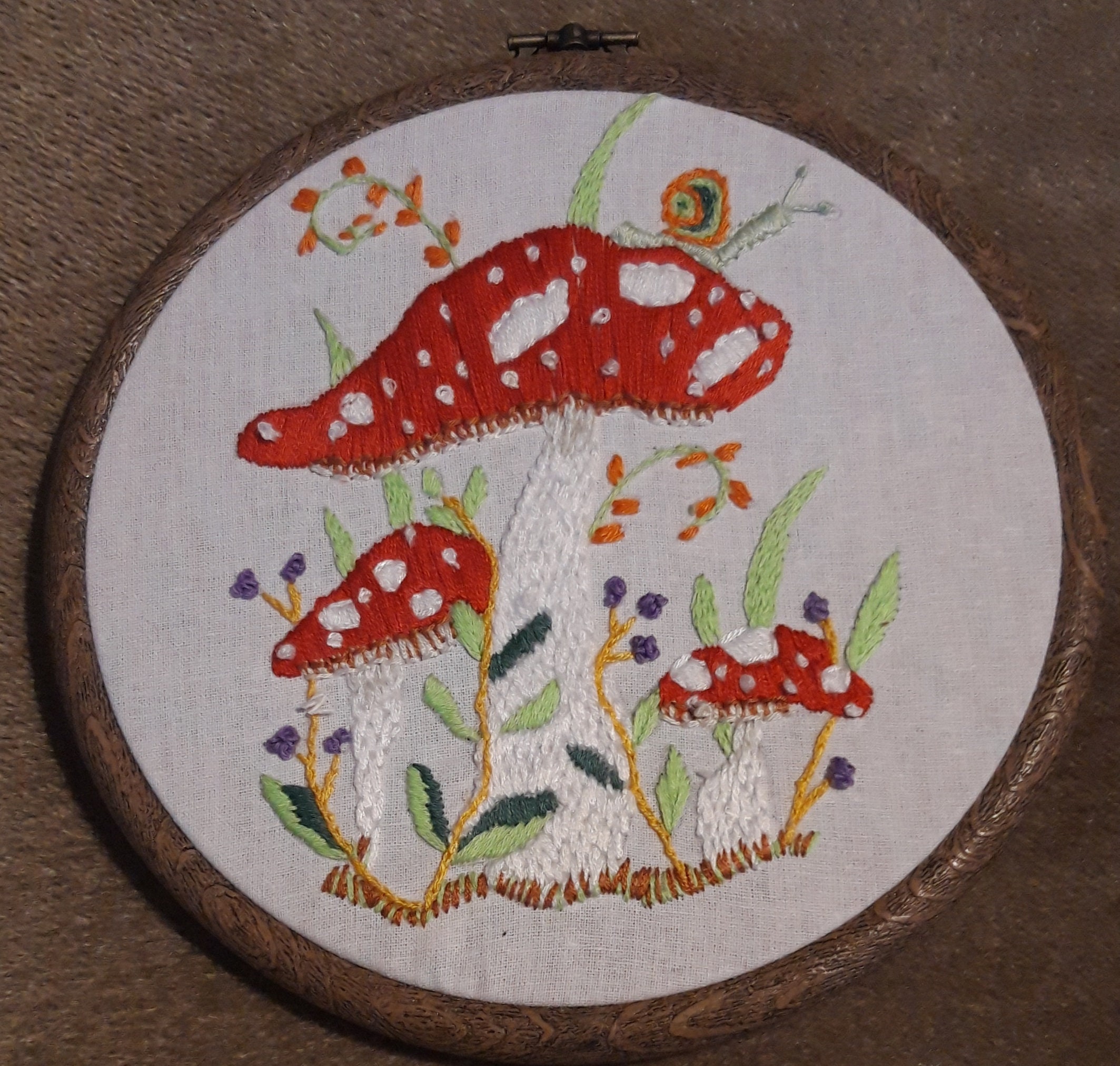 Woodland Toadstools - Etsy