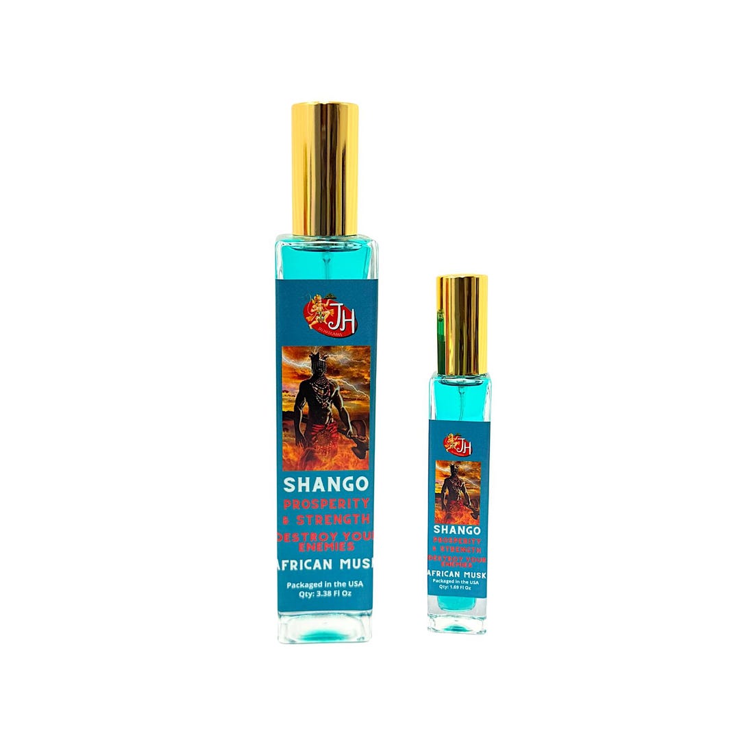 Shango Prayer Spray Attar, African Musk Spiritual Mist for Rituals ...