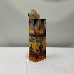 Shango Incense Sticks (wholesale Pack 6 Tubes of 20 Sticks Each ...
