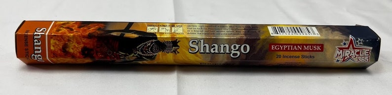 Shango Incense Sticks (wholesale Pack 6 Tubes of 20 Sticks Each ...