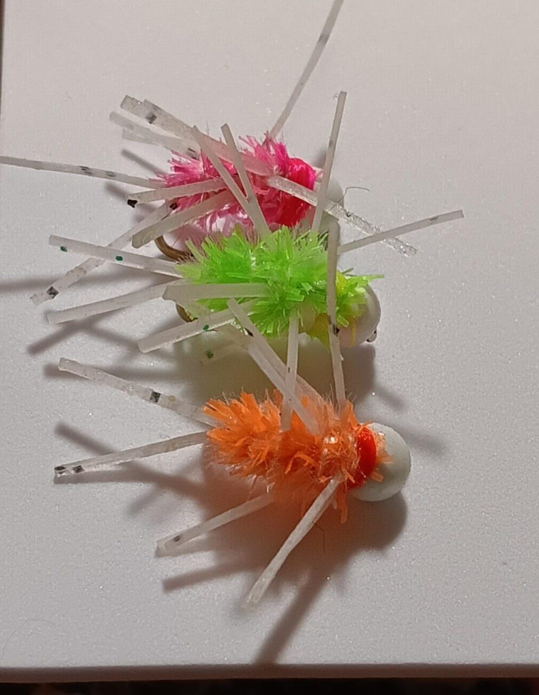 3 Glow Crazy Legs Tungsten Jigs - Etsy