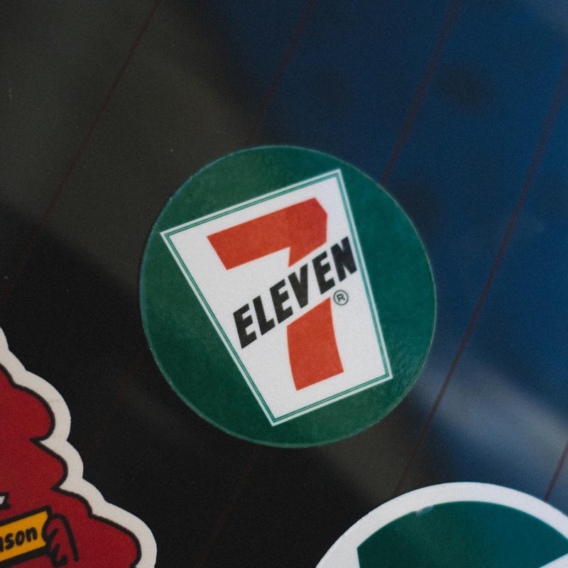 Japanese Stickers 7 11 - Etsy