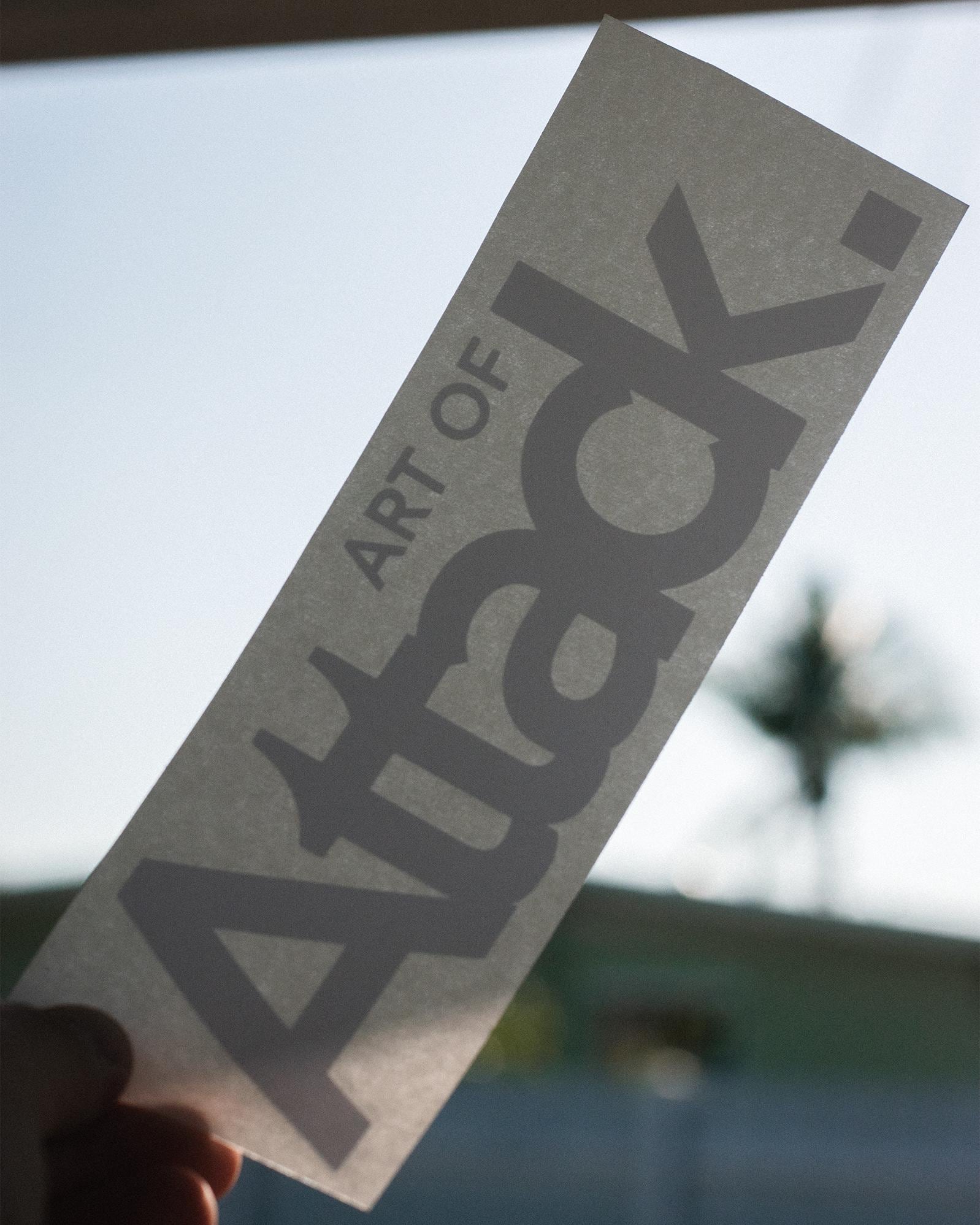 Art of Attack Vinyl Sticker - Etsy
