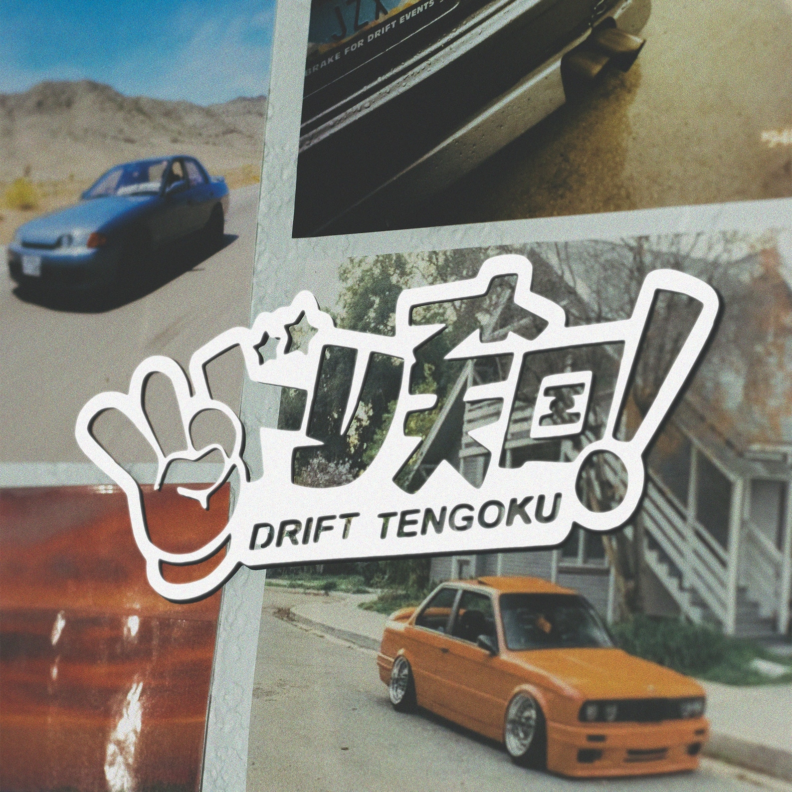 DRIFT TENGOKU Decal Sticker / Decor Accessories Bumper Car Sticker ...