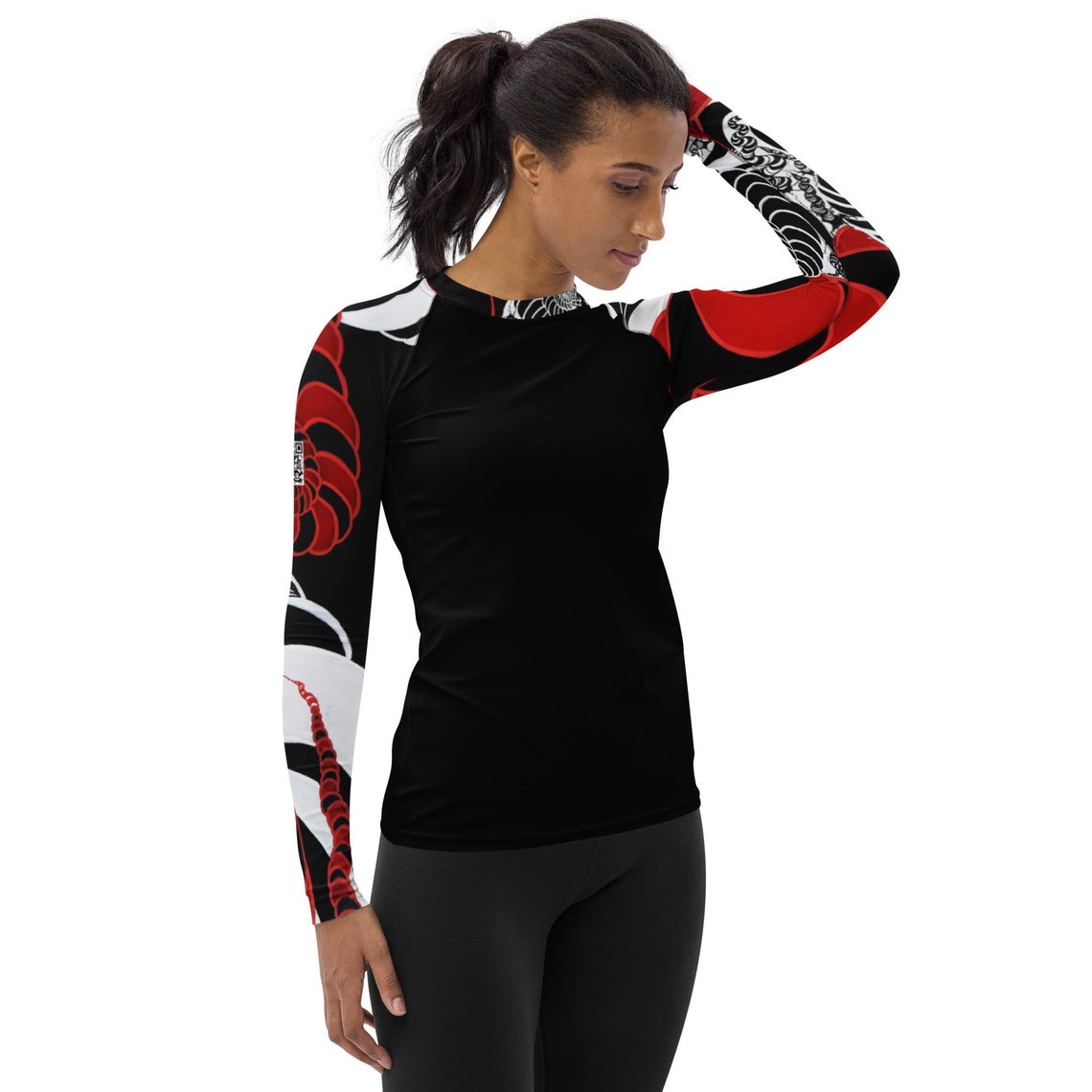 Bublikart Women's Rash Guard "scorpio" - Etsy