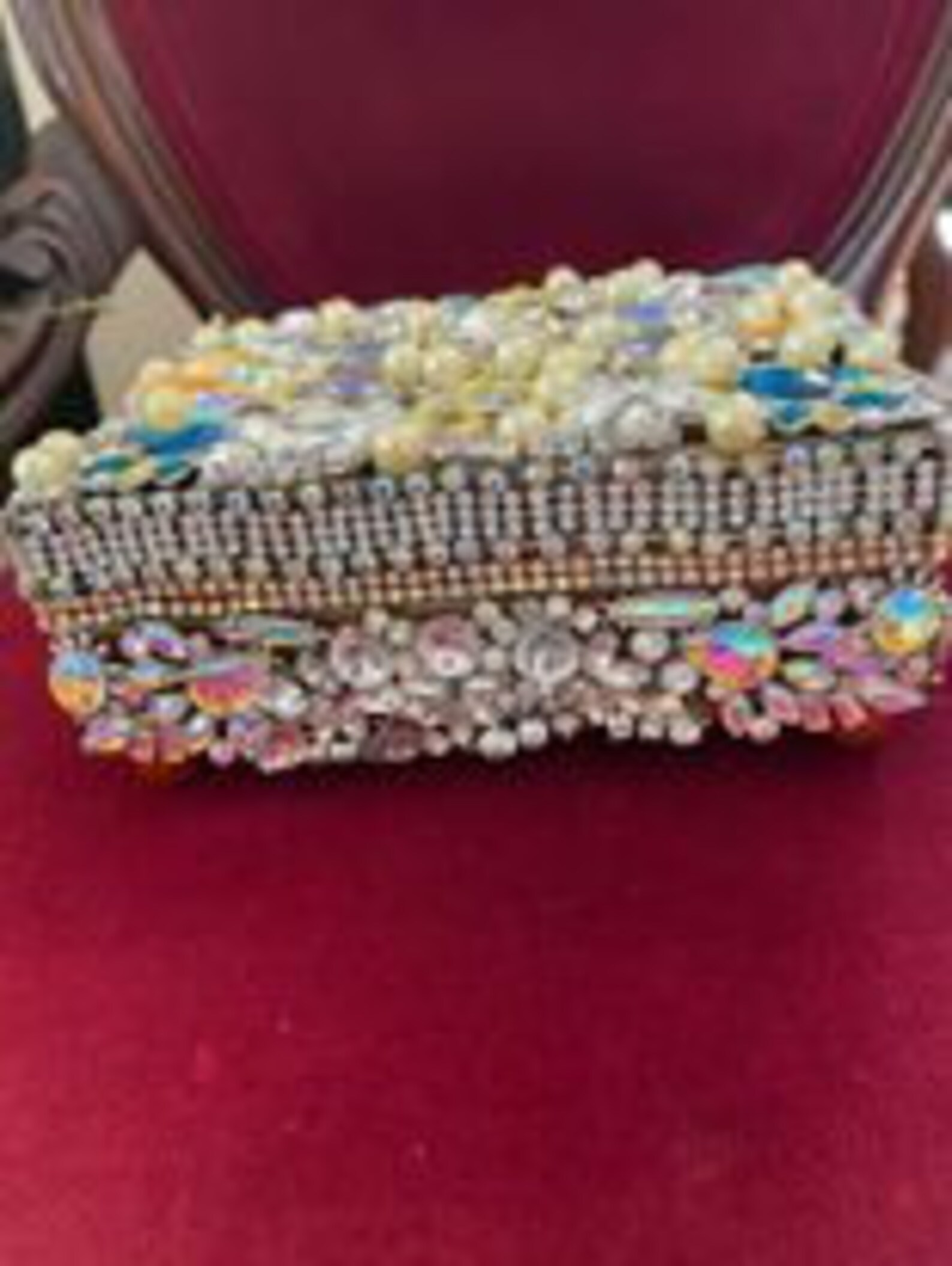 Blue Heaven Jeweled Music Box Art - Etsy