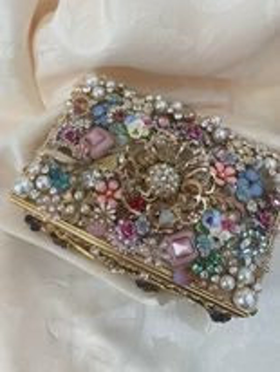 Spring Jeweled Art Music Box With Mirror Lara's Theme - Etsy