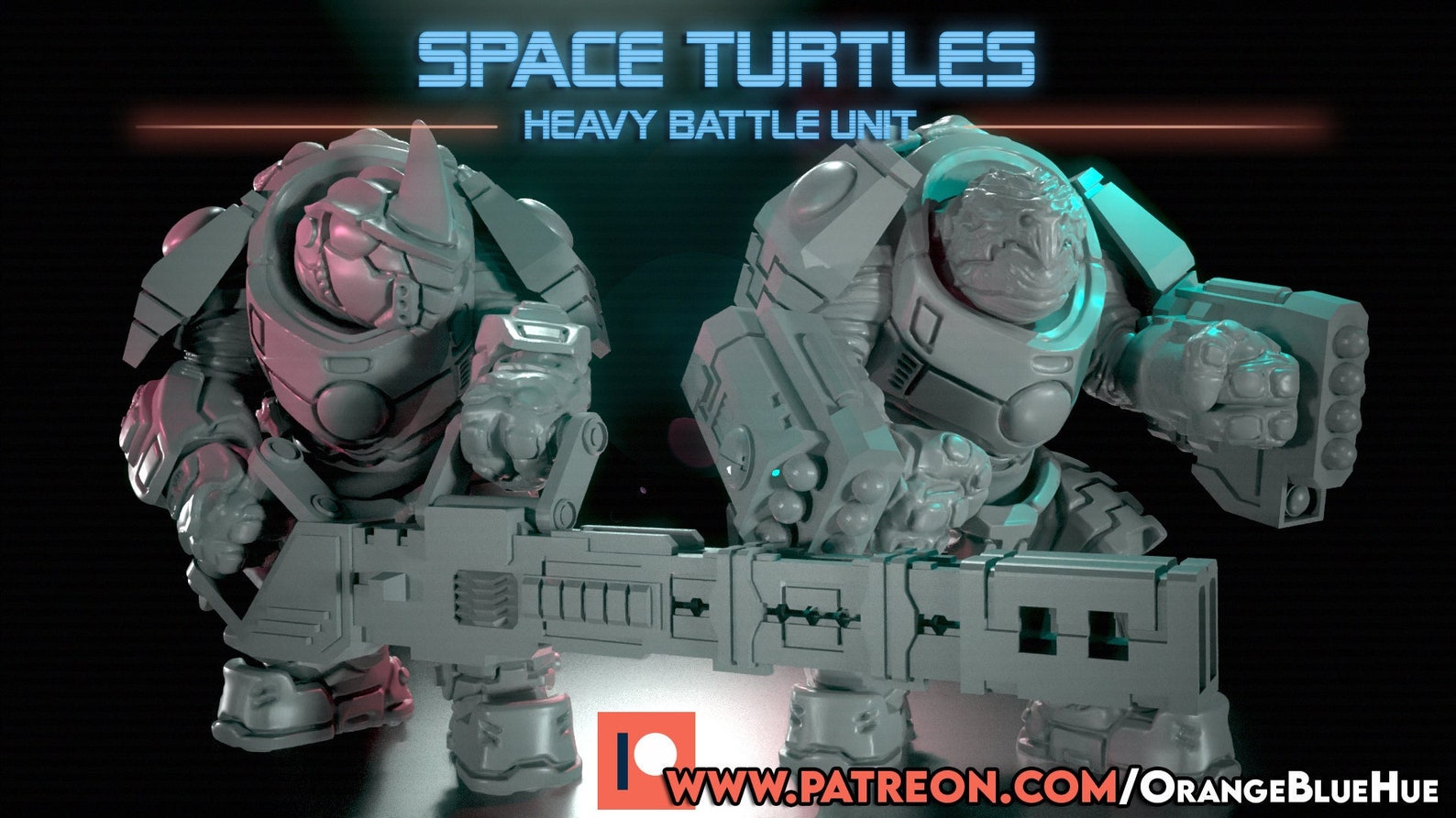 Greater Good Space Turtles -- Heavy Battle Unit - Etsy