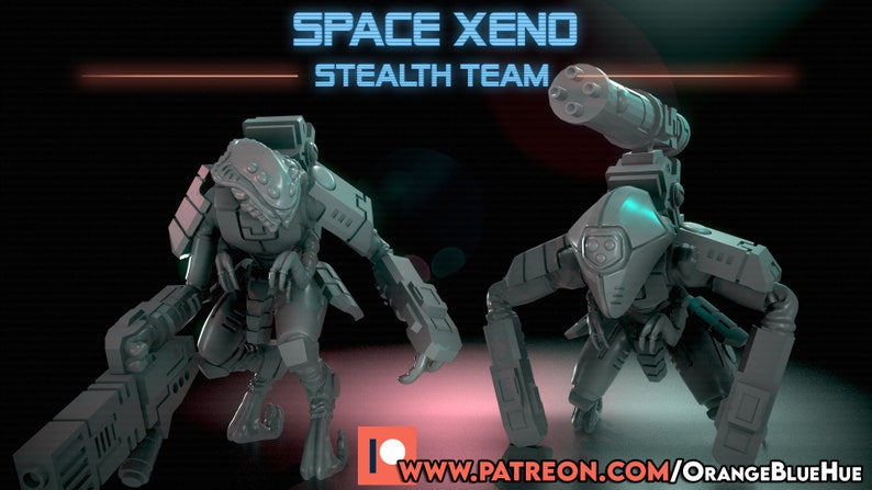 Greater Good Space Xeno -- Stealth Team - Etsy
