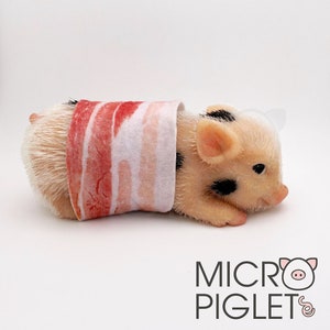 Micro Piglet Pigs in Blankets Costume Silicone Piglet - Etsy