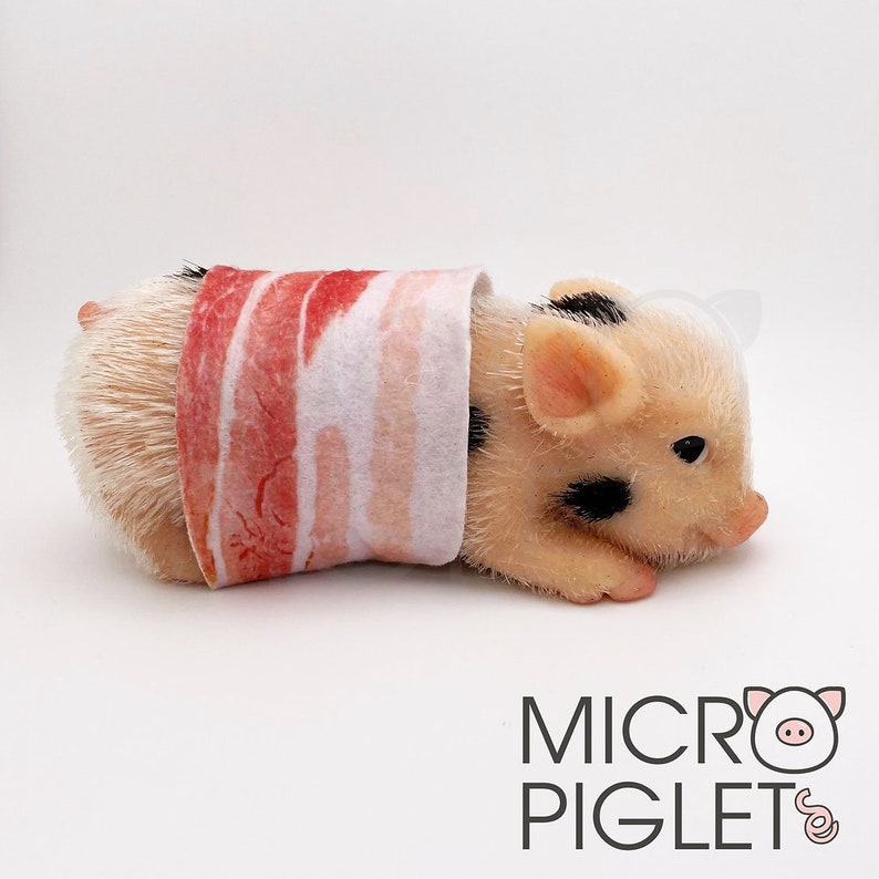 Micro Piglet Pigs in Blankets Costume Silicone Piglet - Etsy