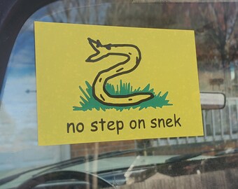 No Step on Snek Svg | Etsy