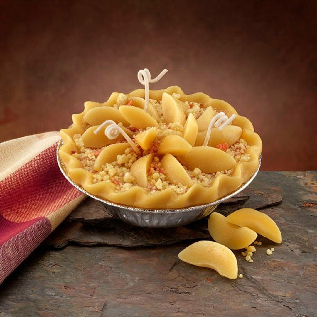 Handcrafted Pie Candles Modern Farmhouse Kitchen Décor Food Candles ...