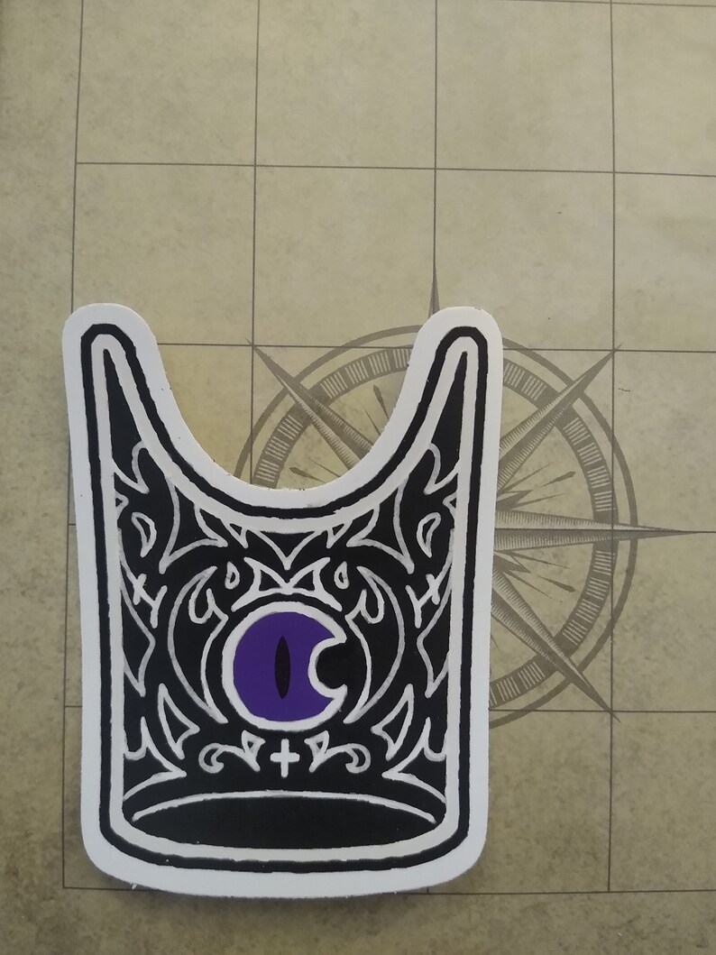 Cult of the Lamb Crowns 3" Vinyl Stickers - Etsy