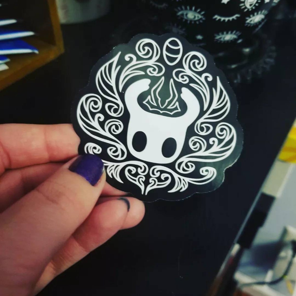 Hollow Knight 3 Vinyl Stickers: the Knight and Shade - Etsy