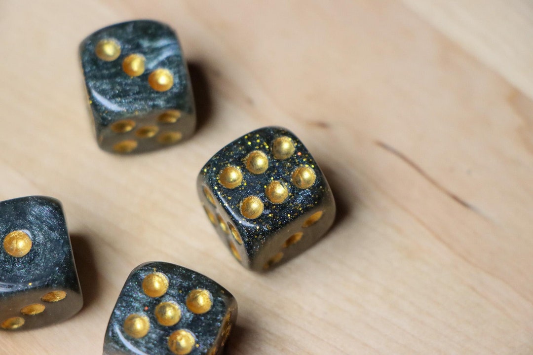 You Fancy | Dot Pip | Standard Dice D6 Set | Set of 4 - Etsy